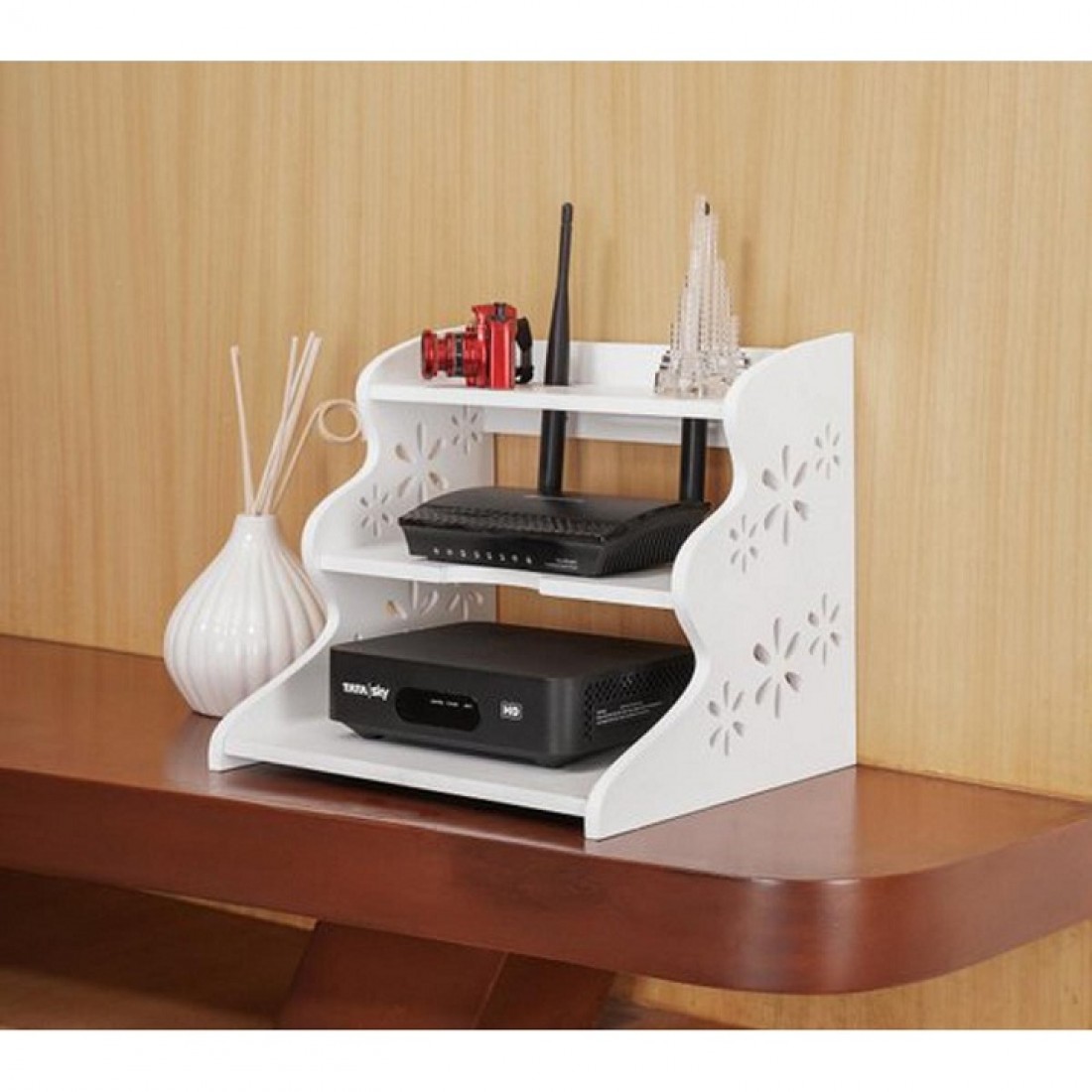 3 layer Wall Hanging Router storage Stand
