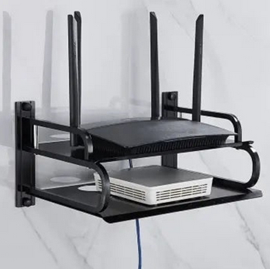 2 layer steel router stand organiser