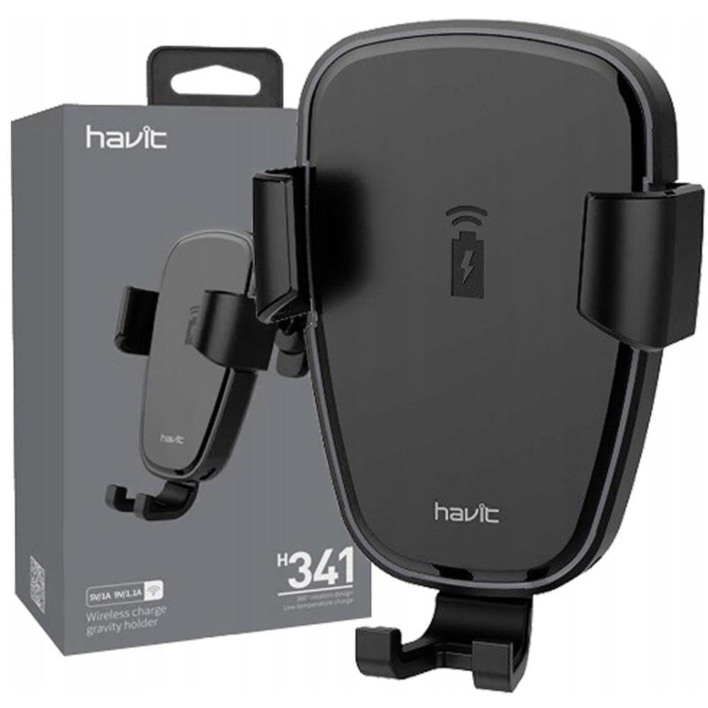 Havit H341 Mobile Holder With wireless charging function and LED backlight