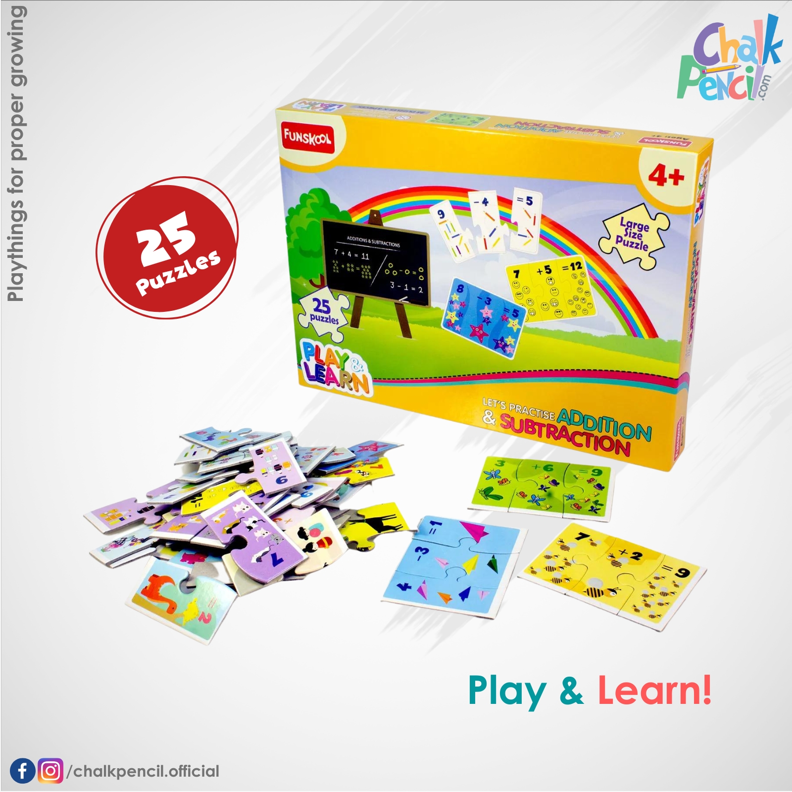 Funskool Lets Practice Addition & Subtraction | Atlantis