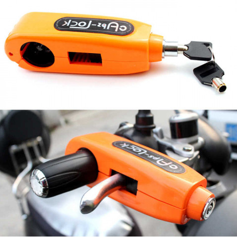 Bike Lock Motorcycle security Lock. Handle Grip lock