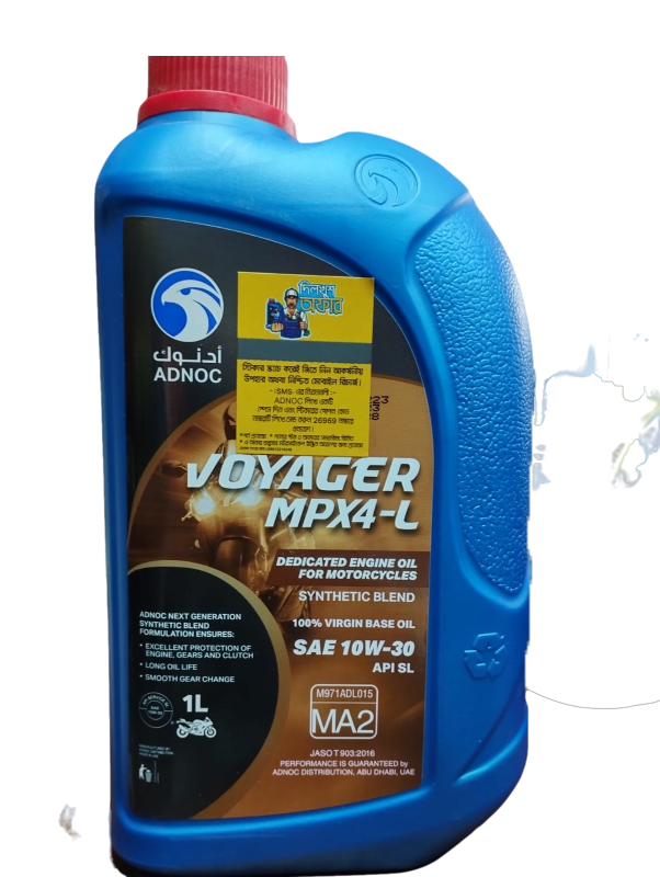 ADNOC Voyager MPX4 L 10W30 Semi Synthetic 1 Liter