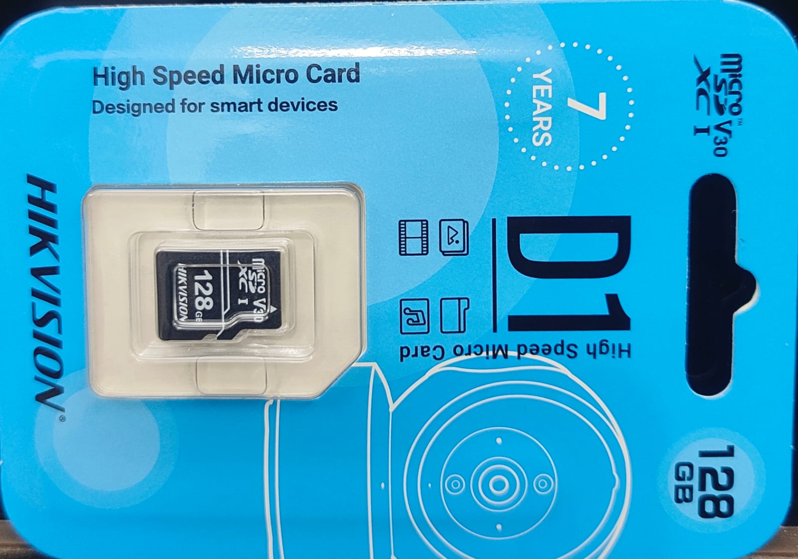 Hikvision 128GB High Speed Memory Card (Life Time Warranty)