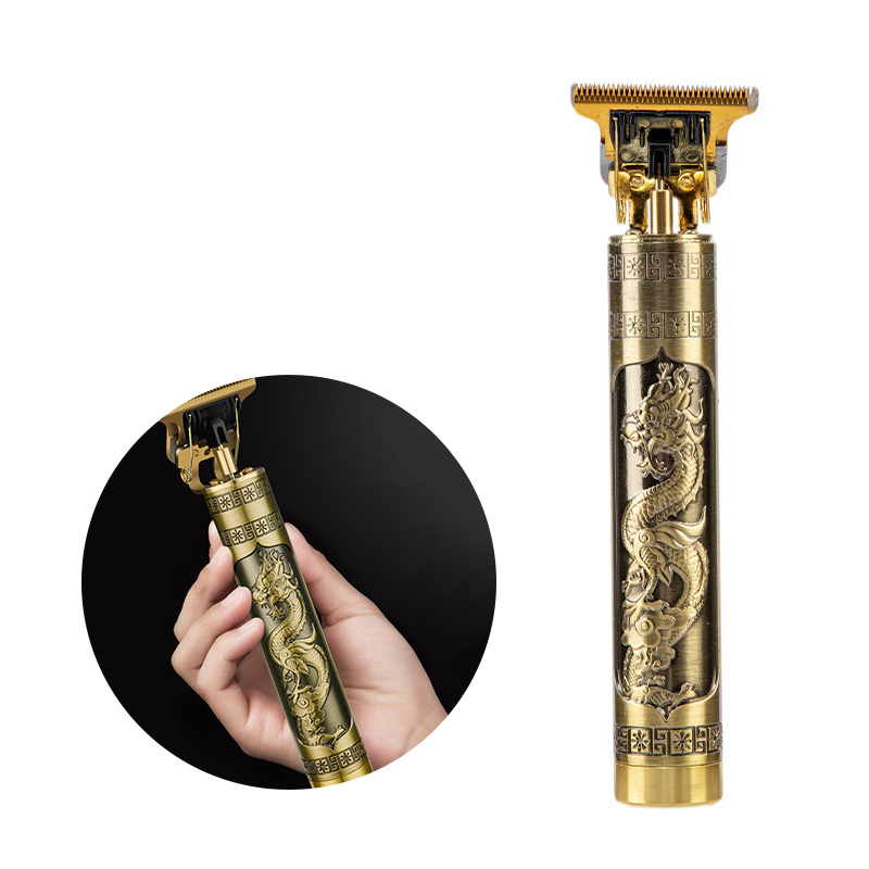 Vintage T9 Professional Electric Hair Trimmer - Rechargeable Battery